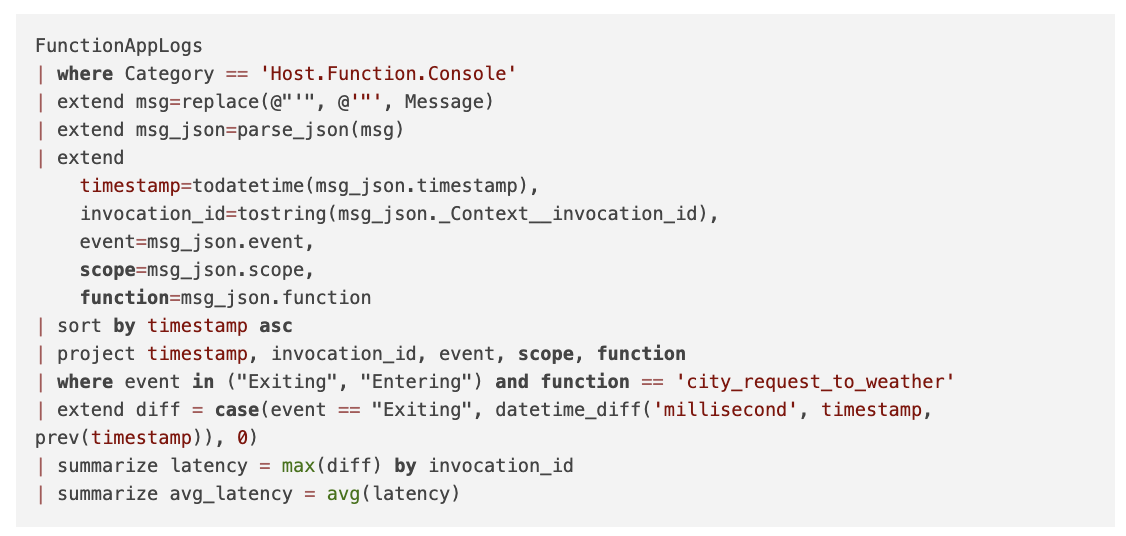Structured Logging In Azure With Structlog Versent